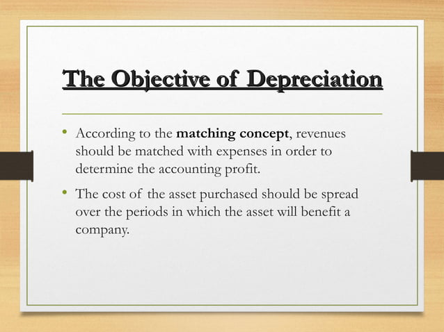 Depreciation | PPT