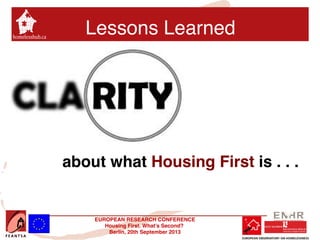 Adaptation and Implementation Challenges for Housing First | PDF