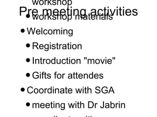 Sga meeting | PPT