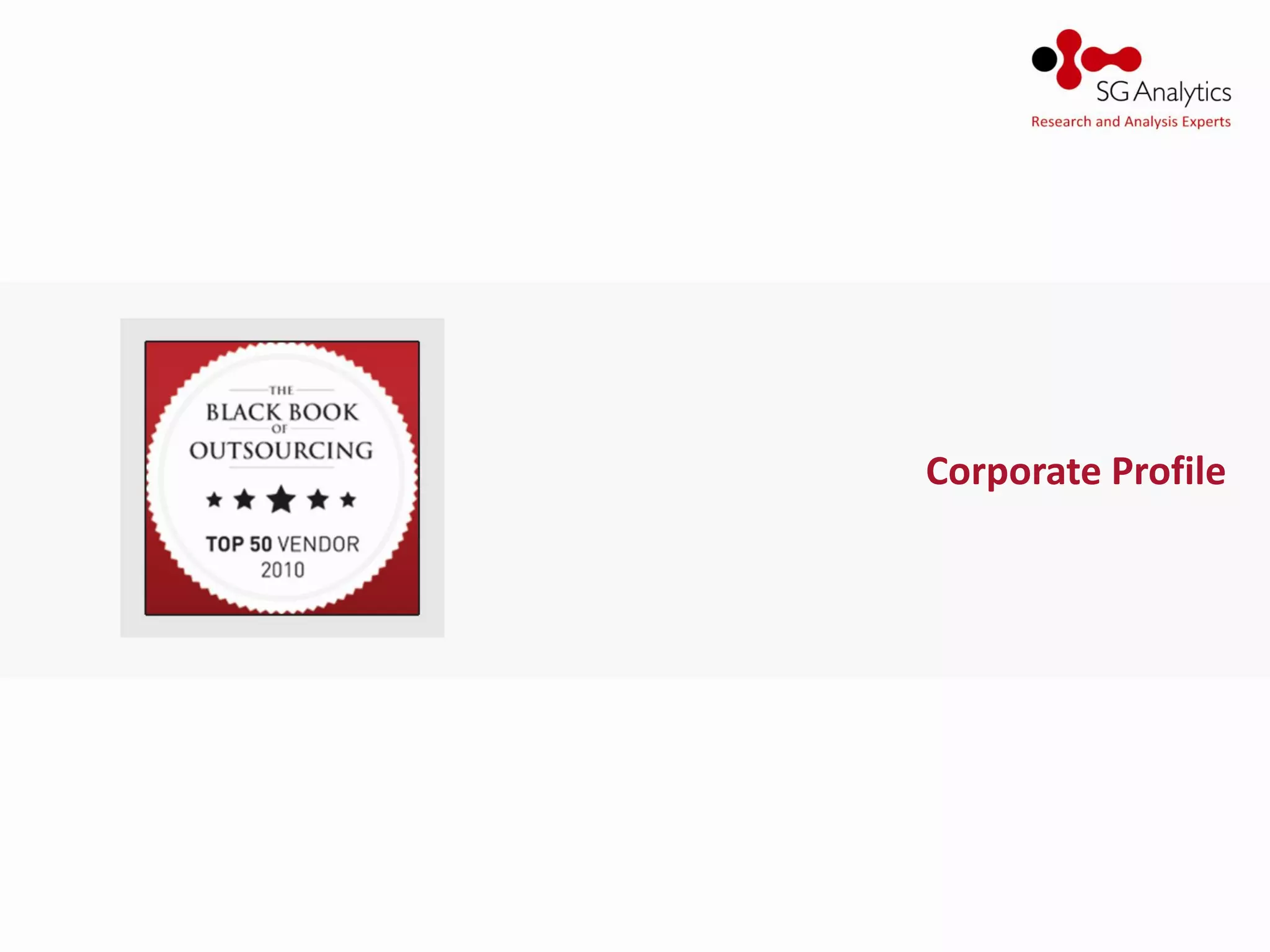 SG Analytics Research and Analysis | PDF