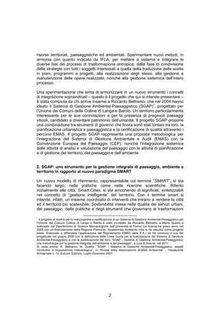 Sgap sistema di gestione ambiental-paesaggistico | PDF