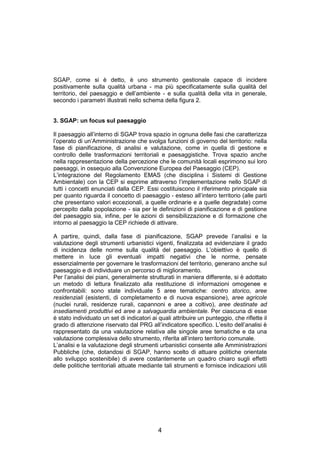 Sgap sistema di gestione ambiental-paesaggistico | PDF