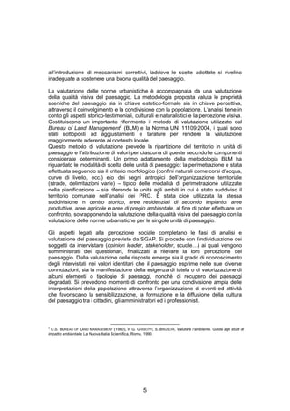 Sgap sistema di gestione ambiental-paesaggistico | PDF