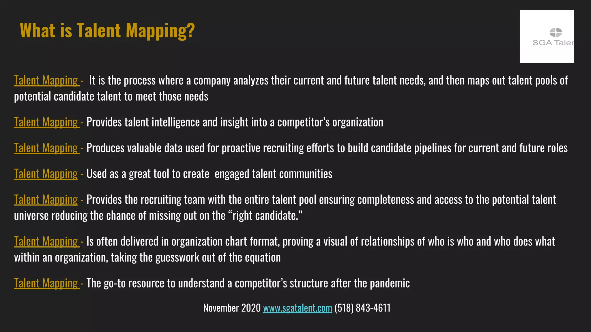What Is Talent Mapping? SGA Talent explains | PDF | Human Resources | Business