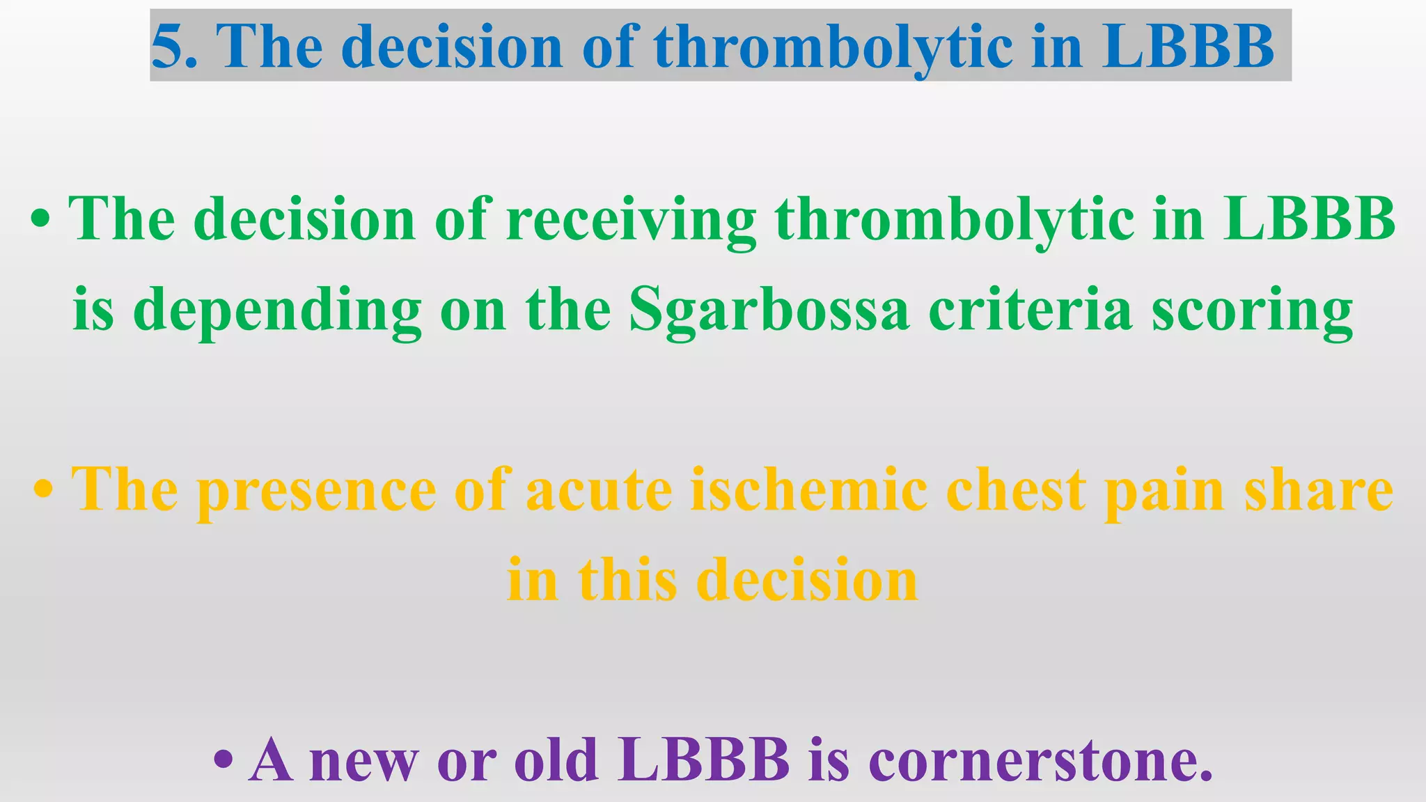 Sgarbossa Criteria in Left Bundle Branch Block in a Hypertensive ...