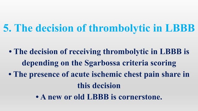 Sgarbossa Criteria in Left Bundle Branch Block in a Hypertensive ...