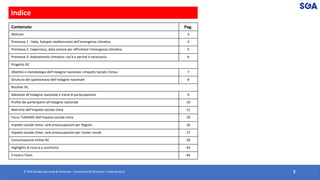 Report Impatto Sociale Clima | PPT