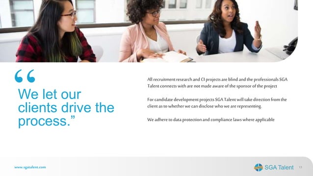 SGA Talent 2020 Brochure | PPT