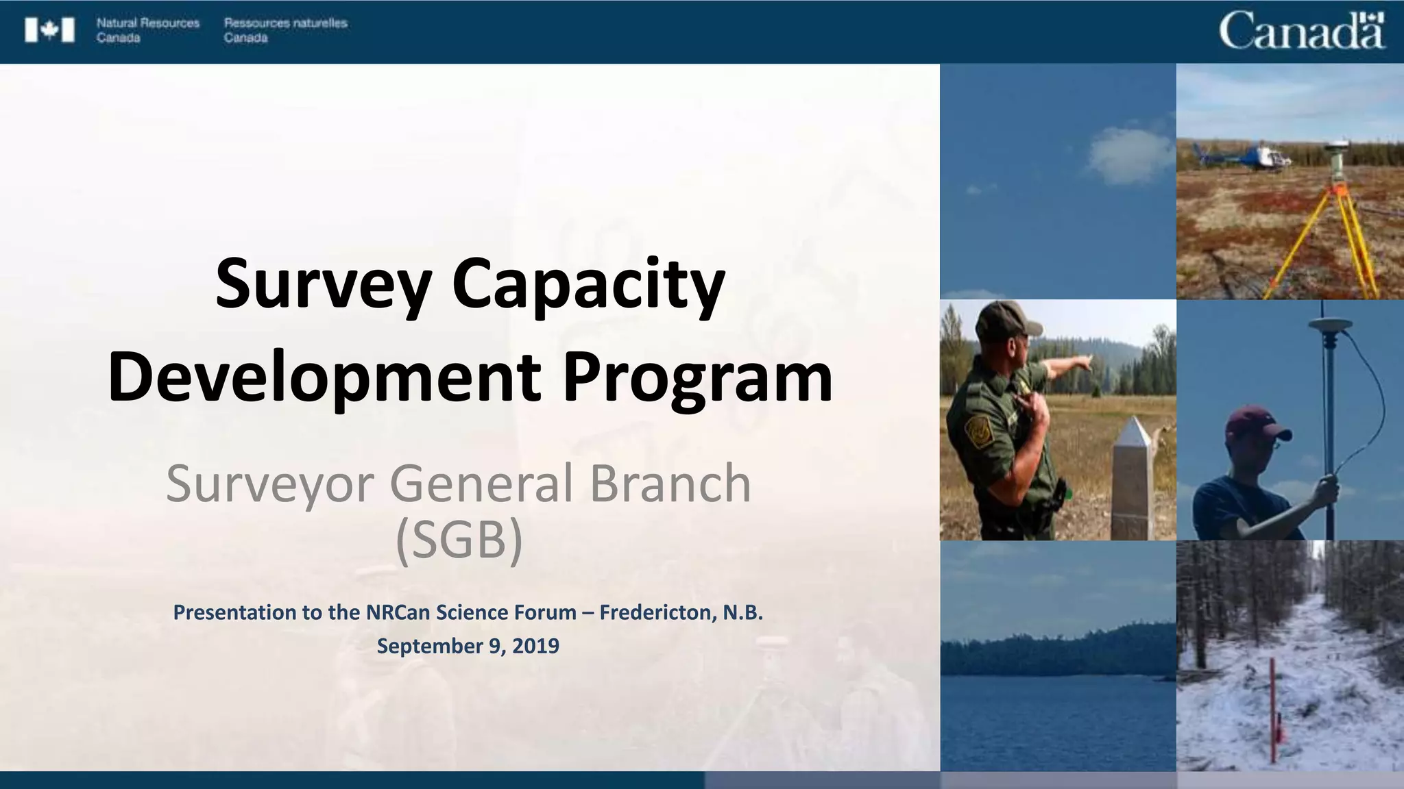 SGB Survey Capacity Development Program | PPTX