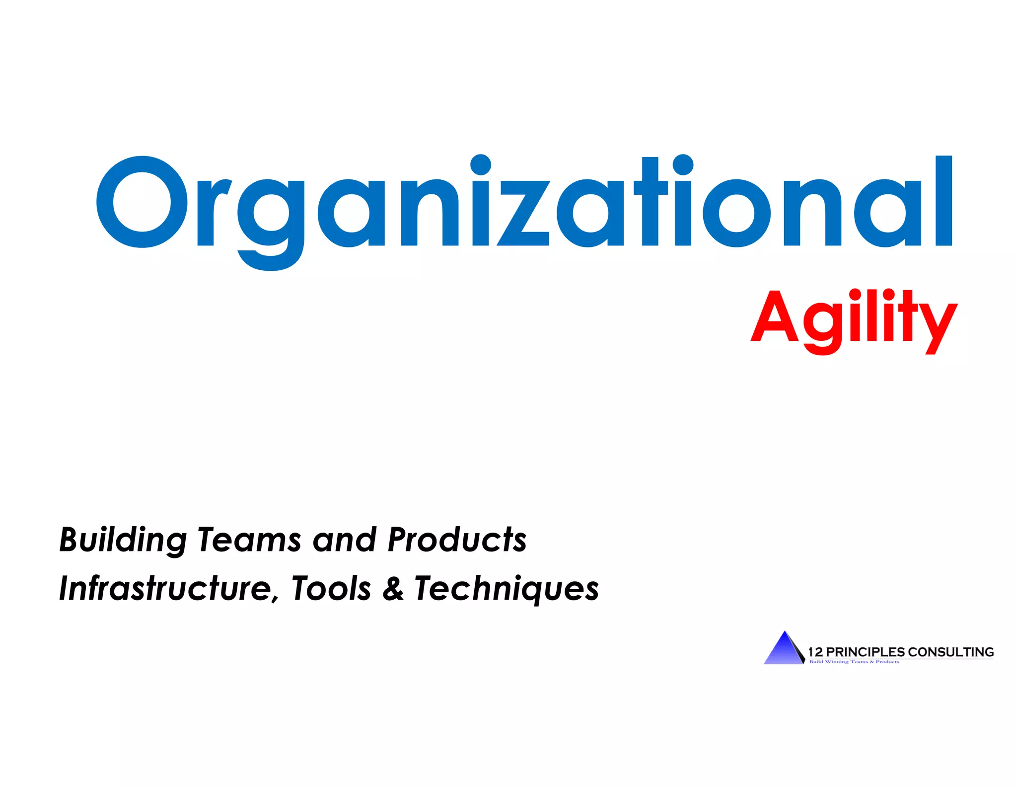 4 Focus Areas for Total Agile Transformation | PPT