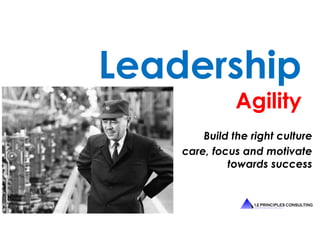 4 Focus Areas for Total Agile Transformation | PPT