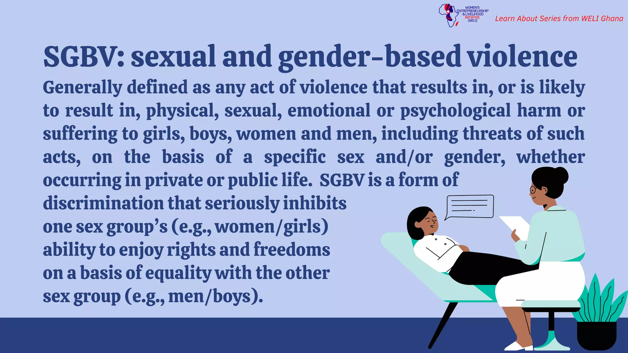 Sexual and Gender-Based Violence - Definition, Identification, Causes ...