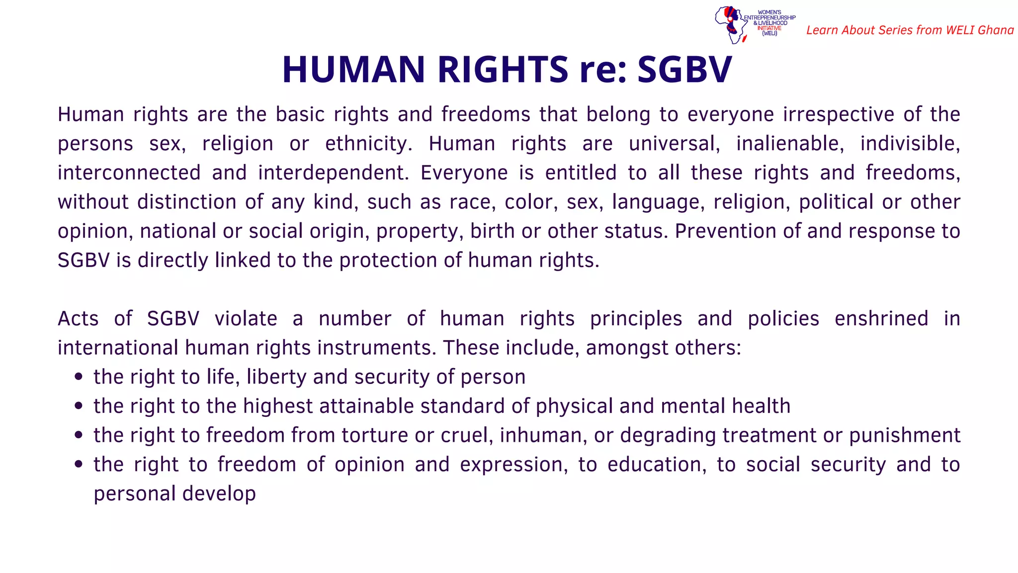 Sexual and Gender-Based Violence - Definition, Identification, Causes ...