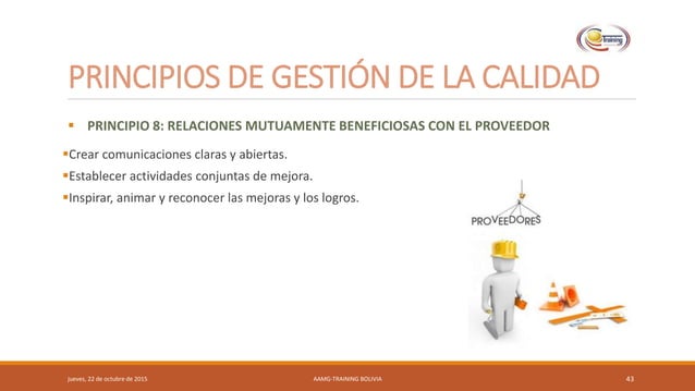 SGS ISO 9001:2008 (Primera parte) | PPSX