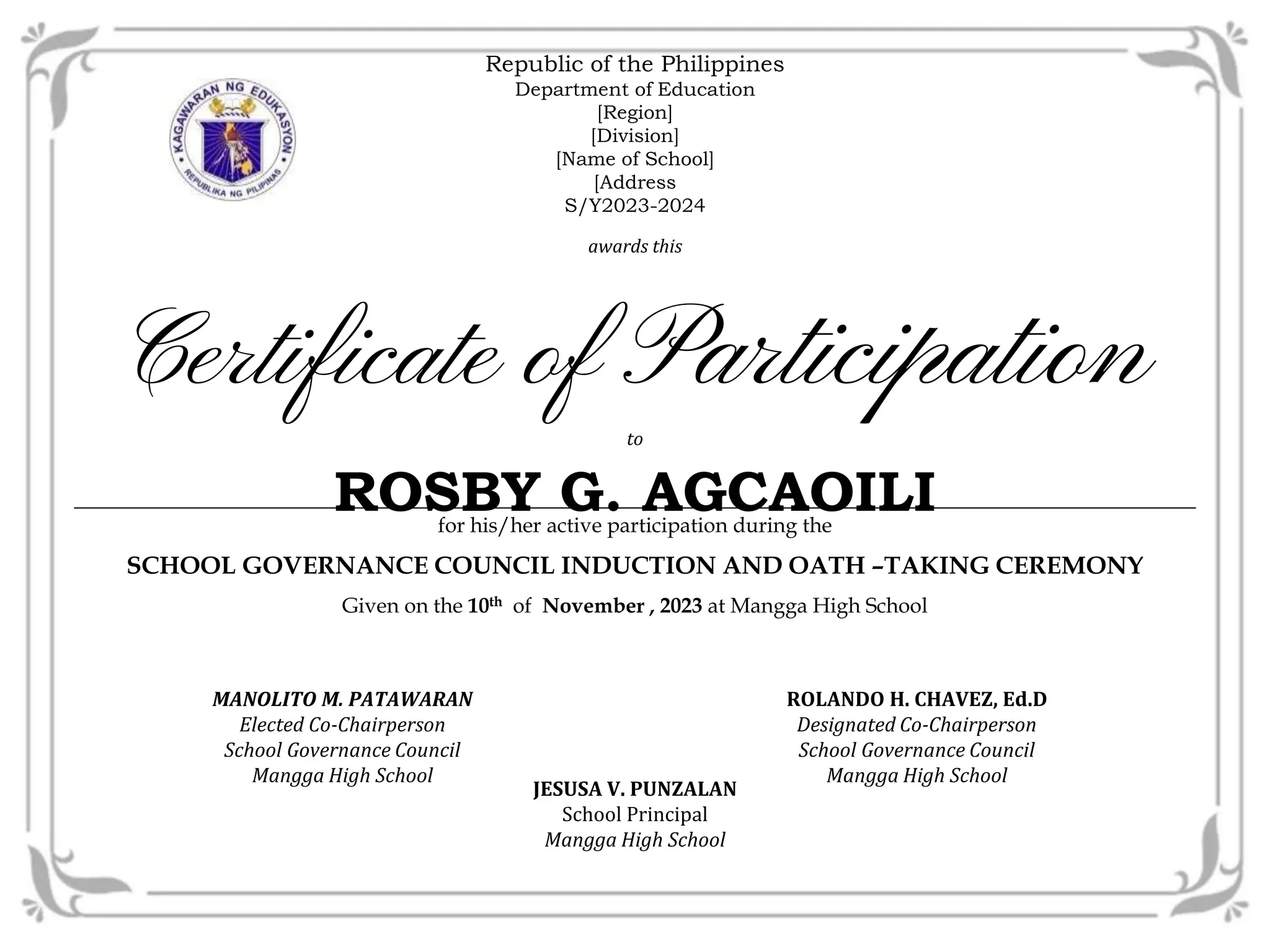 [SGC] Certificate of Participation Template (2).pptx