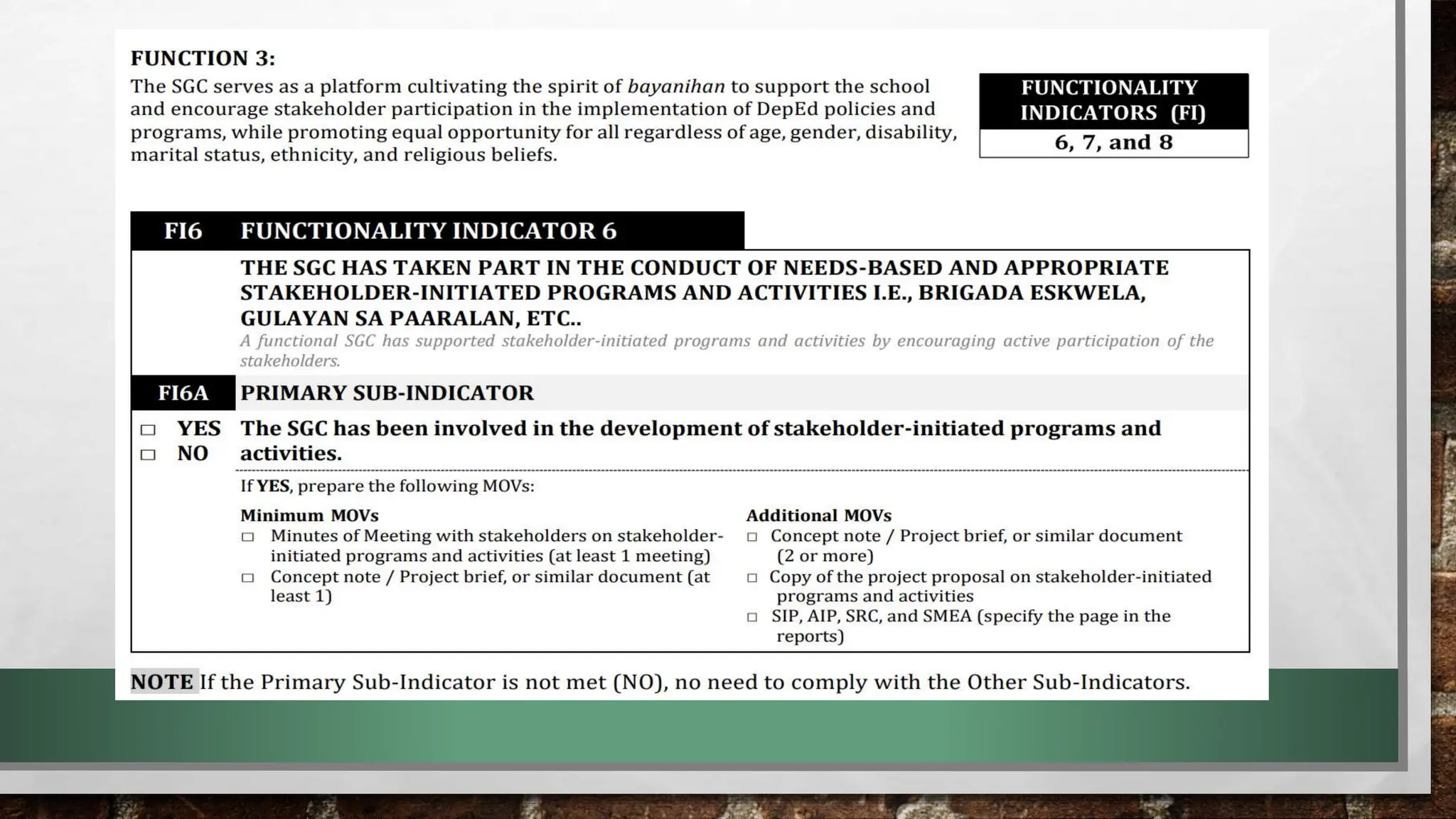 SGC FUNCTIONALITY ASSESSMENT TOOL PRESENTATION TOOL.pptx