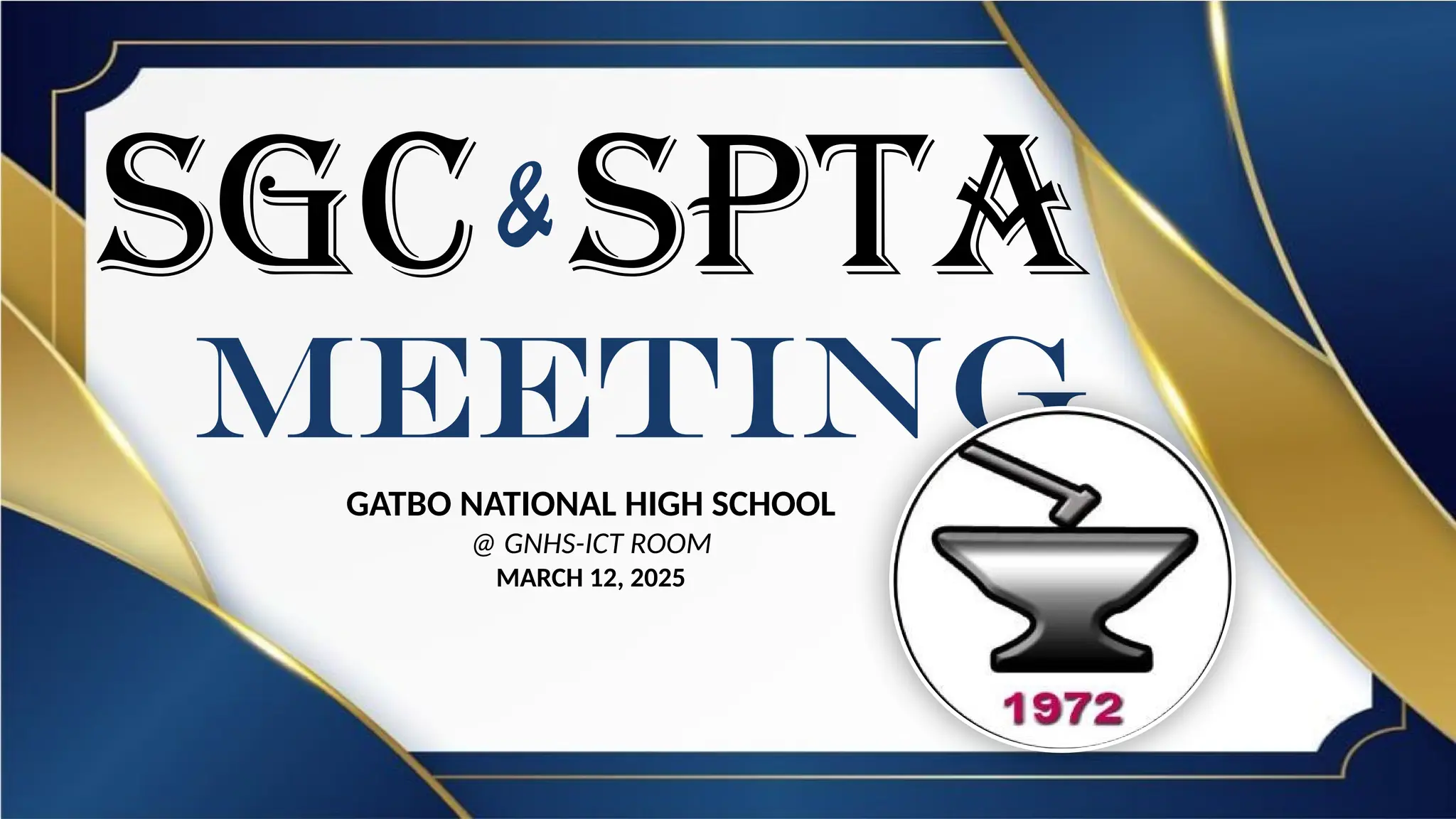 SGC POWER POINT PRESENTATION COVER PAGEE | PPT