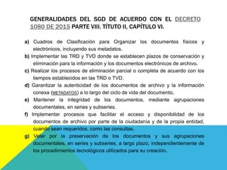 SGD- Sistema de Gestion Documental | PPTX