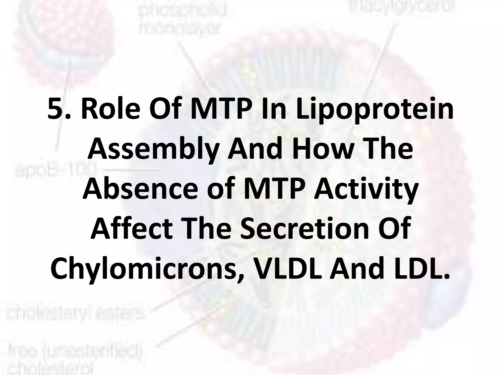 Abetalipoproteinemia | PPTX