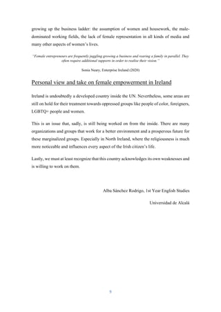 Review and Defense of Gender Equality in Ireland | PDF