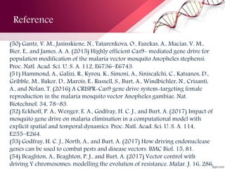 Synthetic Gene Drive System | PPTX