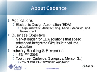 Sun Grid Engine at Cadence | PDF