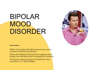 DUALITY OF MIND: GENIUS OR LUNATIC | PPTX