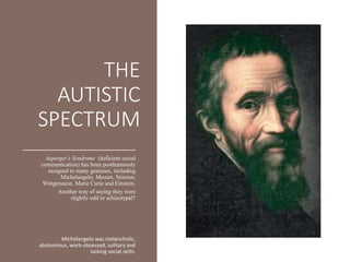 DUALITY OF MIND: GENIUS OR LUNATIC | PPTX