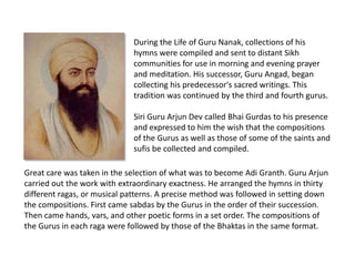 Sikh Sacred Texts: Siri Guru Granth Sahib | PPTX