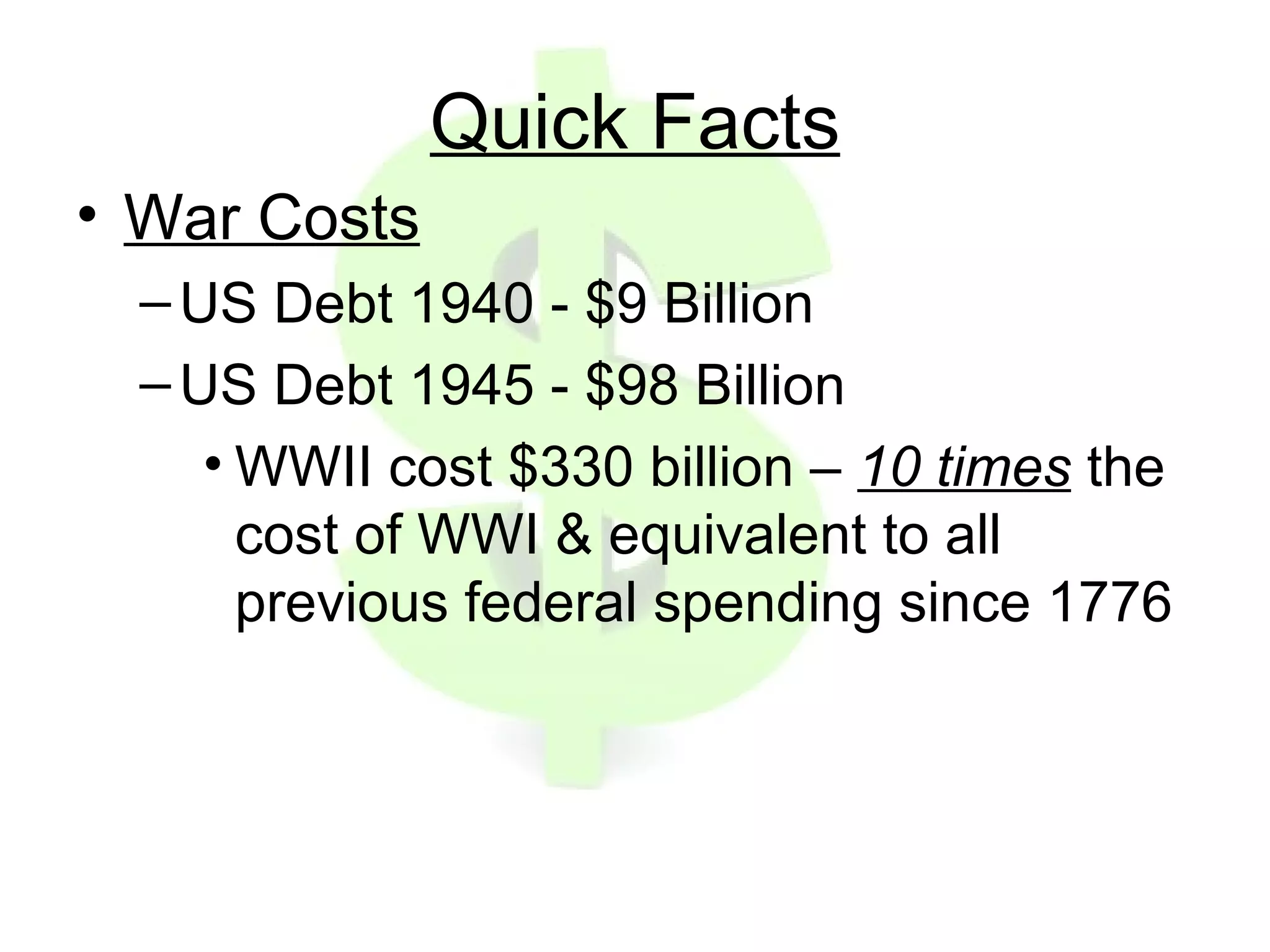 World War II Power Point | PPT