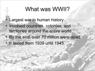 World War 2 Powerpoint Template