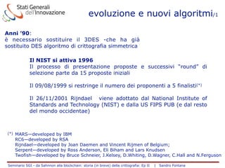 Sgi breve storia della crittografia ep II | PPT