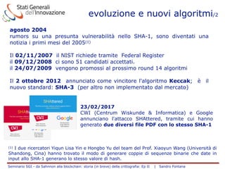 Sgi breve storia della crittografia ep II | PPT