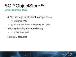 SGI Big Data Launch | PPT