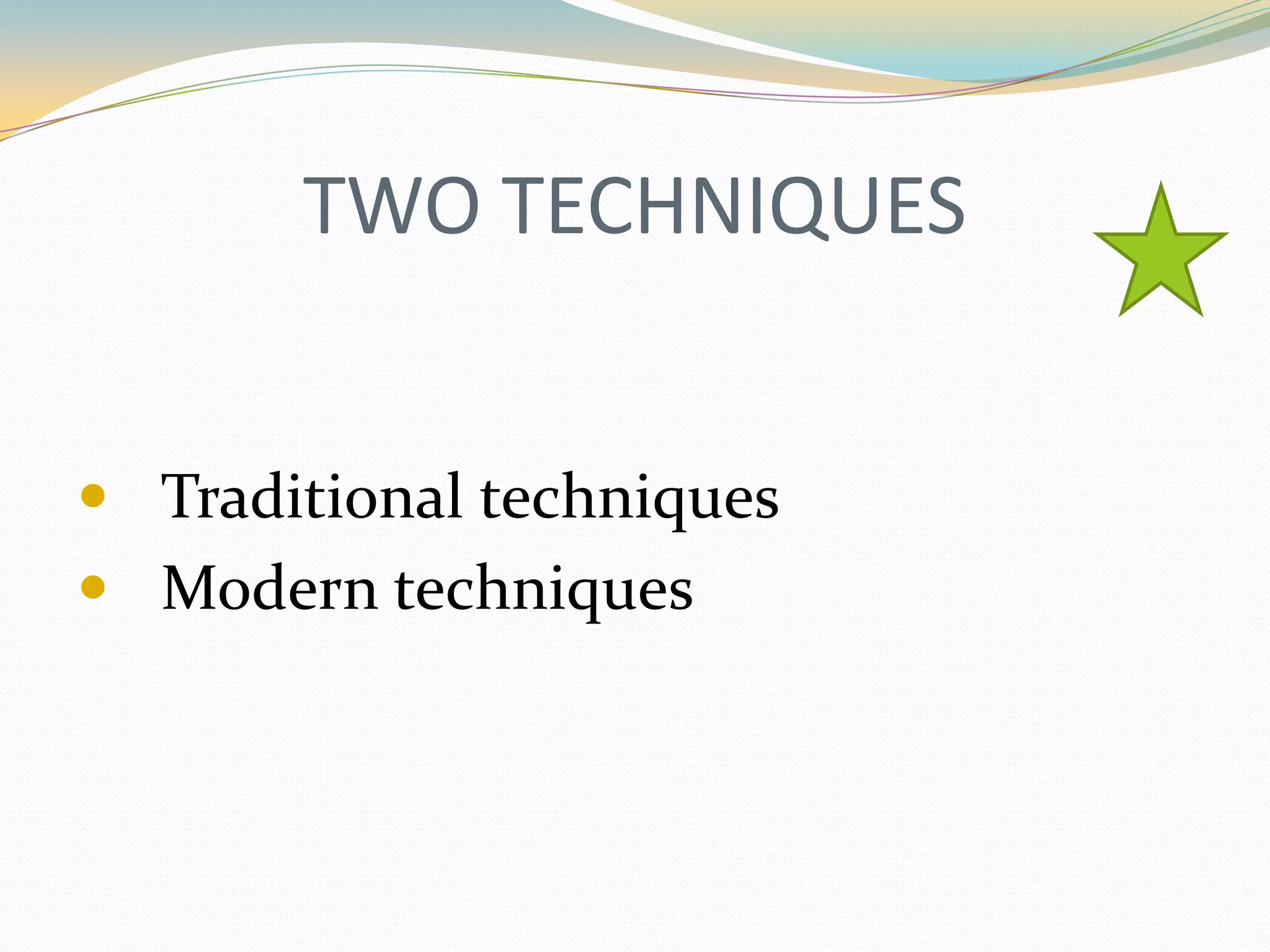 control techniques | PPTX