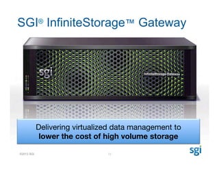 Sgi infinite storage gateway | PPT