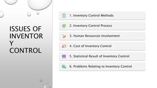 Infrastructural Underpinnings and Inventory issues for library managers ...