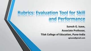 Basics of Rubrics | PPTX