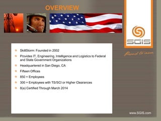 Sgis Capabilities 2009 (2) | PPTX