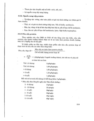 SGK cũ dinh dưỡng trẻ em.pdf rất hay các bạn nhé | PDF