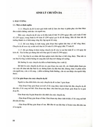 SGK cũ sinh lý chuyển dạ.pdf rất hay nha các bạn | PDF