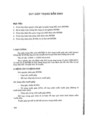 SGK cũ suy giáp trạng bẩm sinh.pdf hay các bạn | PDF