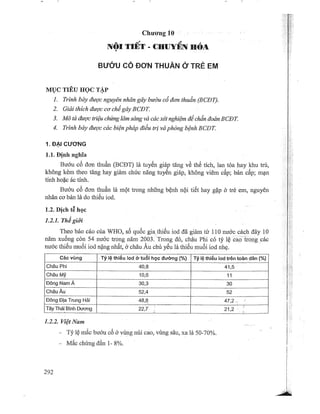 SGK mới bướu cổ đơn thuần ở trẻ em.pdf rất hay nha các bạn | PDF