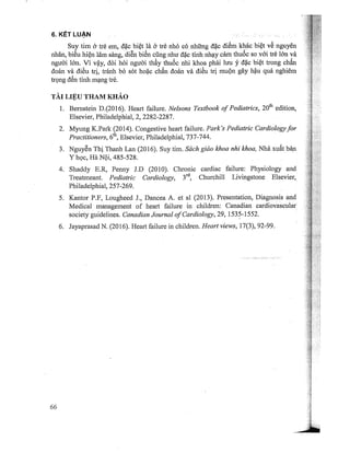 SGK mới suy tim ở trẻ em.pdf rất hay luôn nha | PDF