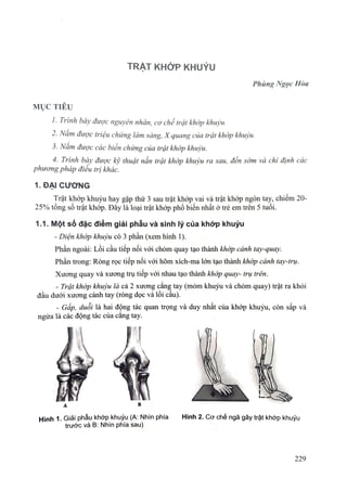 SGK Trật khớp khuỷu Y4.pdf hay các bạn ạ | PDF