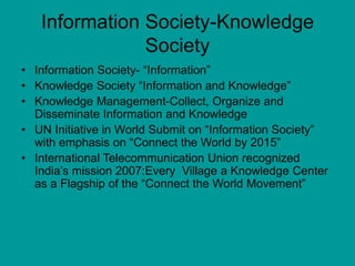 Library and Information Science Education and Skills in the Knowledge ...