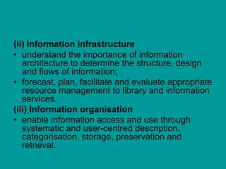 Library and Information Science Education and Skills in the Knowledge ...