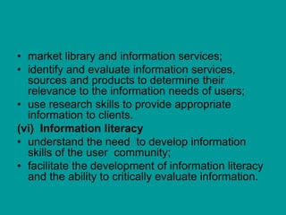 Library and Information Science Education and Skills in the Knowledge ...
