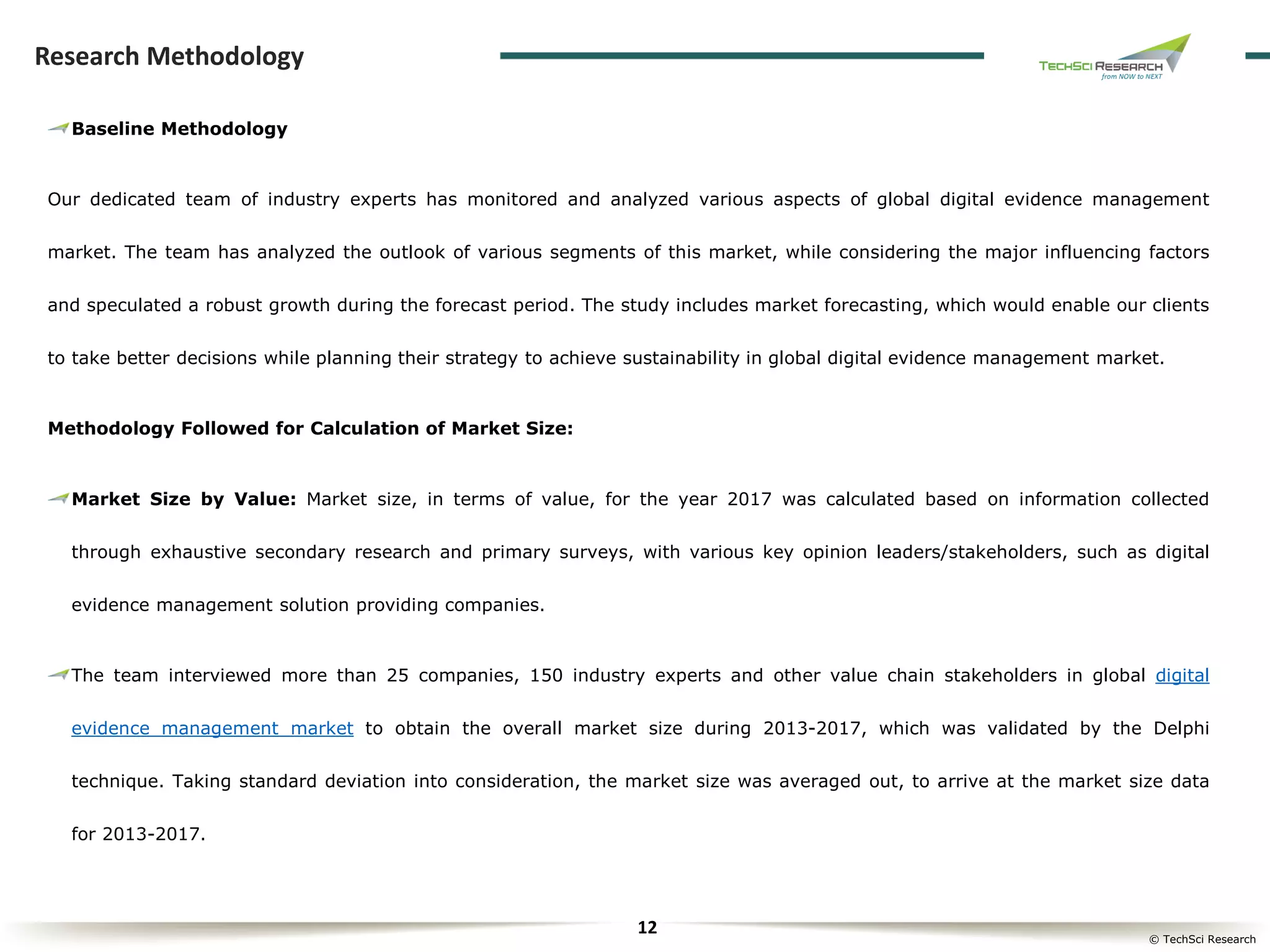 Digital Evidence Management Market 2024 | TechSci Research | PPT