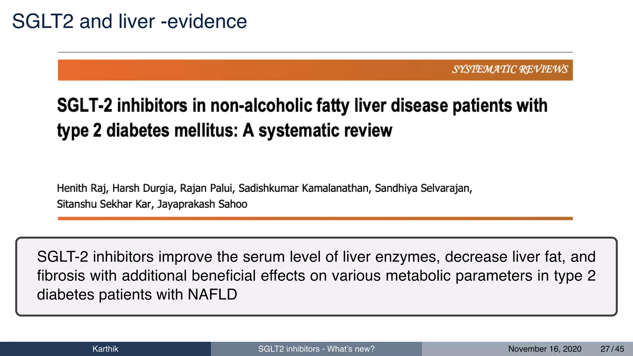 SGLT2 inhibitors - what's new? | PDF